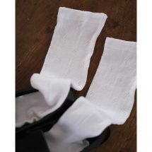 Flower Basque Socks | EUREKA FACTORY HEIGHTS