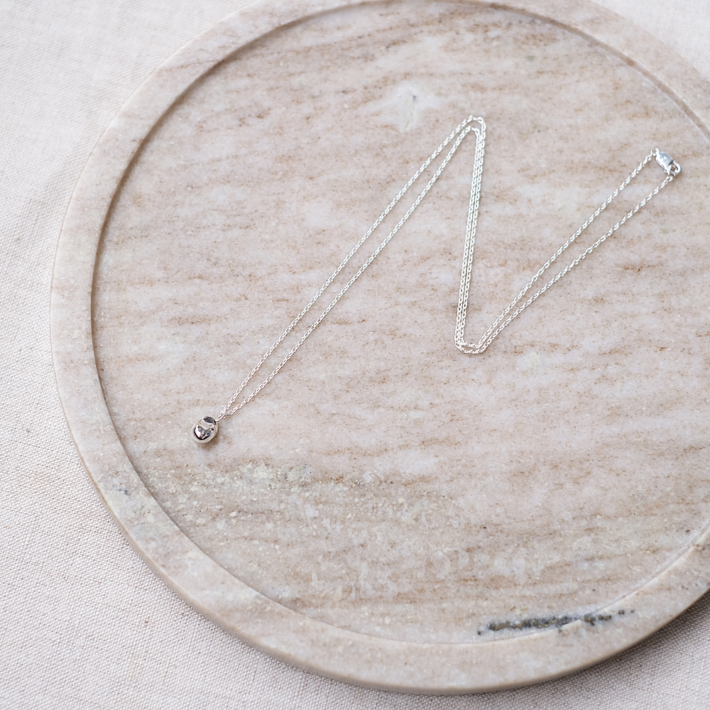 Baby Silver Pearl Necklace | EUREKA FACTORY HEIGHTS