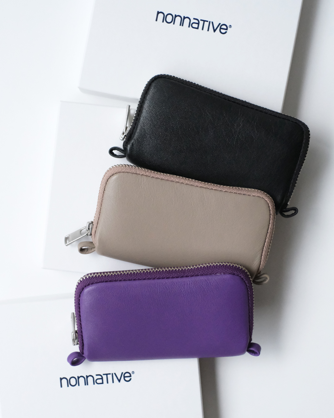 Hiker Mini Wallet Cow Leahter | EUREKA FACTORY HEIGHTS